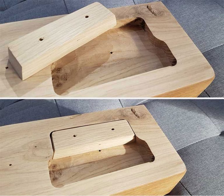 Installation - Oak Fireplace Beams